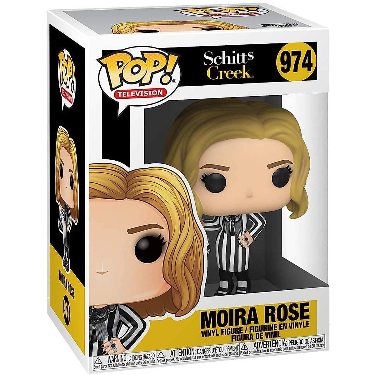 POP Schitt's Creek - Moira Rose Funko Pop! Vinyl Figure (Bundled with Compatible Pop Box Protector Case), Multicolor, 3.75 inches