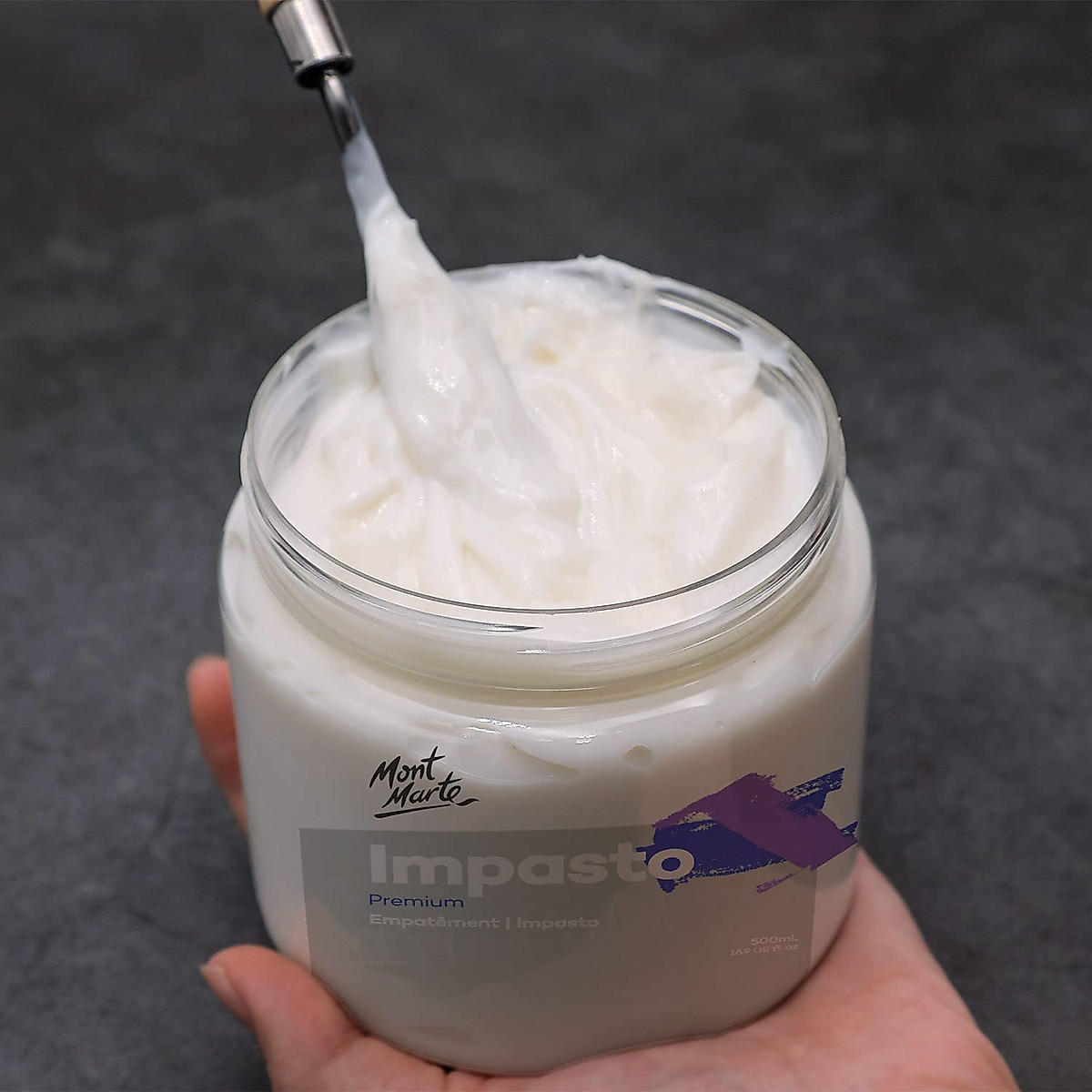 Mont Marte Impasto Acrylic Medium 500ml (17oz)