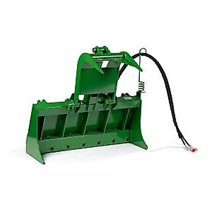 Titan Attachments 48-in Tine Bucket Attachment Fits John Deere Loaders Fits John Deere Loaders, Hook and Pin Connection