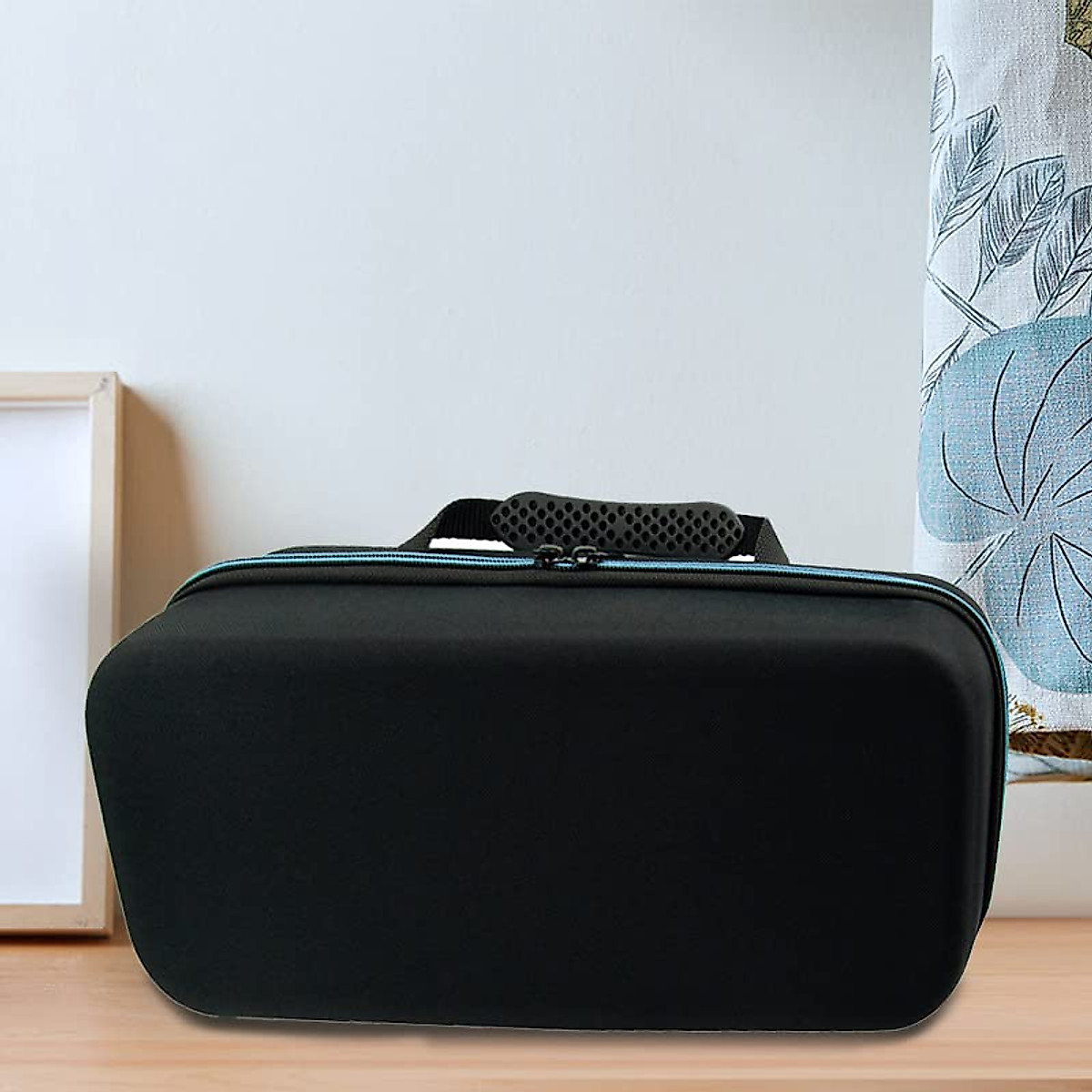 Case for Samsung The Freestyle Projector & Battery Base All Accessories Storage, Compatible with 30” - 100” The Freestyle 2nd Gen EVA Hard Bag Anti-Scratch Anti-Collision (Black)