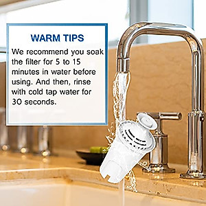 Hiwater Replacement for Brita® Filters, Pitchers, Dispensers, NSF 42 Certified Pitcher Water Filter, Compatiable with Brita® Classic OB03, Mavea® 107007, 35557, and More (Pack of 4)