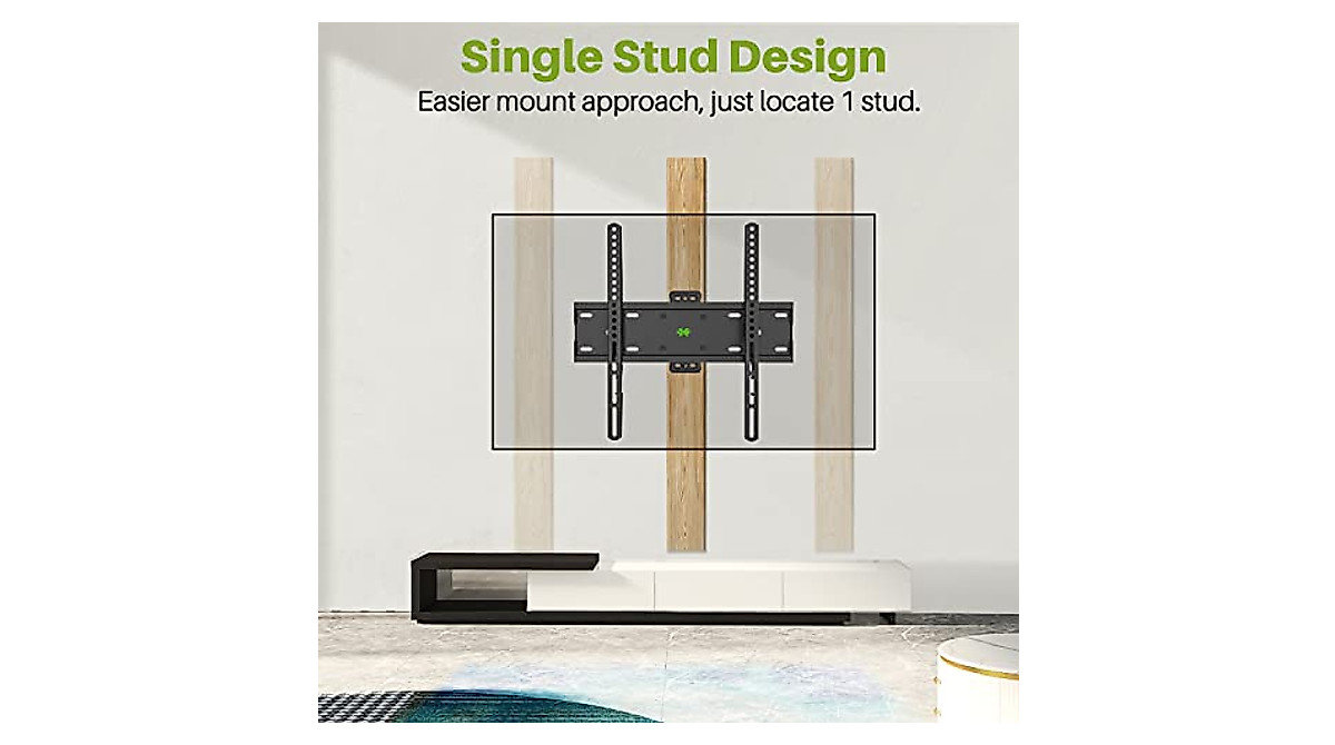 USX MOUNT Full Motion TV Wall Mount - Easy Install & Flexible