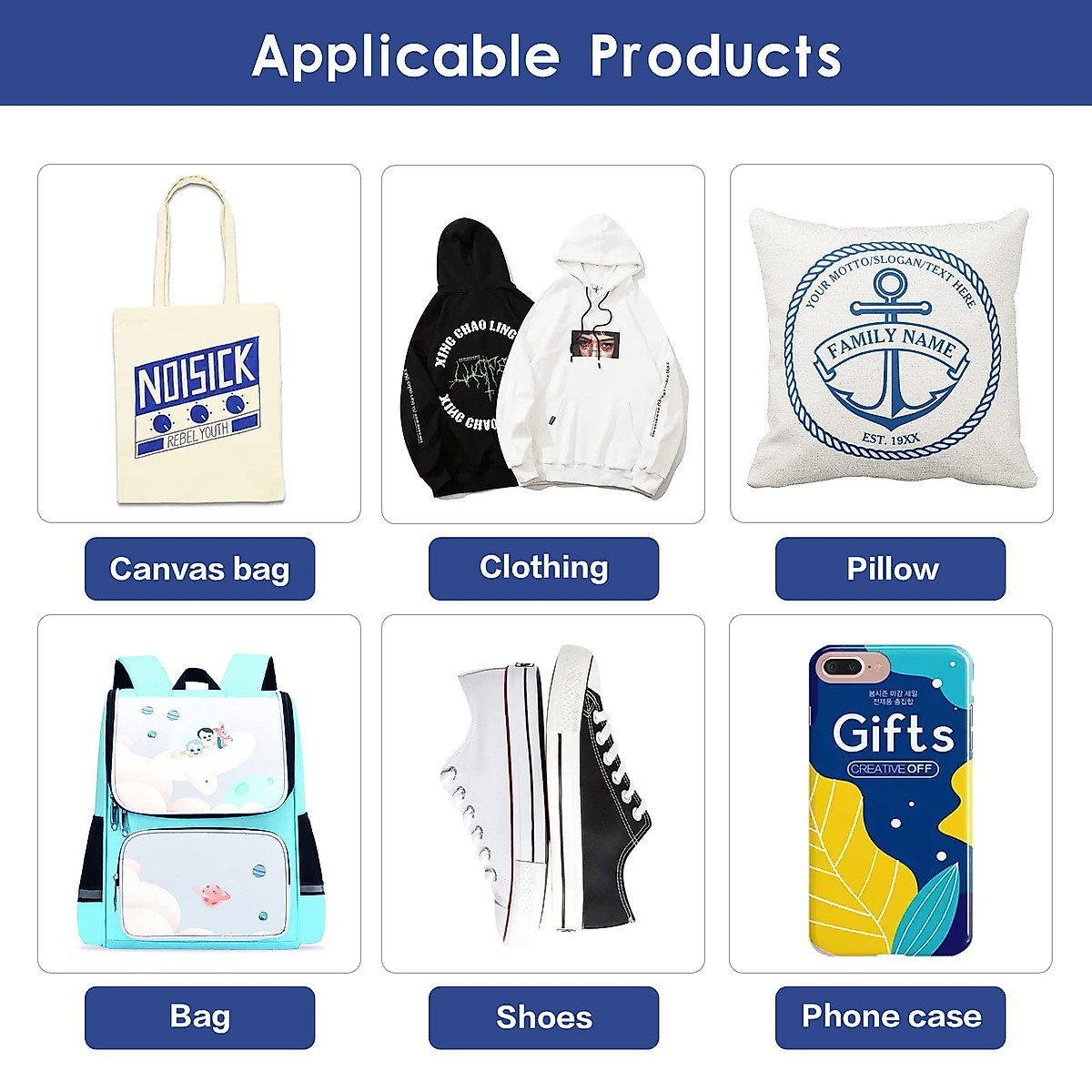 MAIKESUB Sublimation Paper 100 Sheets Heat Transfer Paper 8.5x11 inch Compatible with Inkjet Sublimation Printer 105g