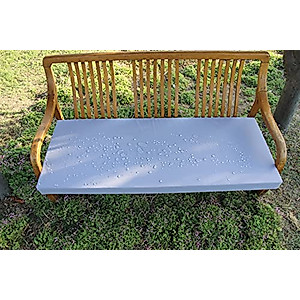 Ginsimar Custom Waterproof Cover Replacement for Indoor/Outdoor Patio Furniture/Chair Pads/Swing Cushions/Patio Cushion Covers Chair/Sofat Covers,Washable (Army Green,Custom Only Cover)