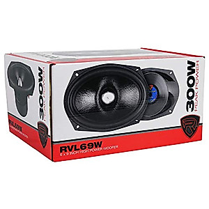 Rockville (2) RVL69W 6x9 600w Cast Aluminum Car Subwoofers Sub Woofers
