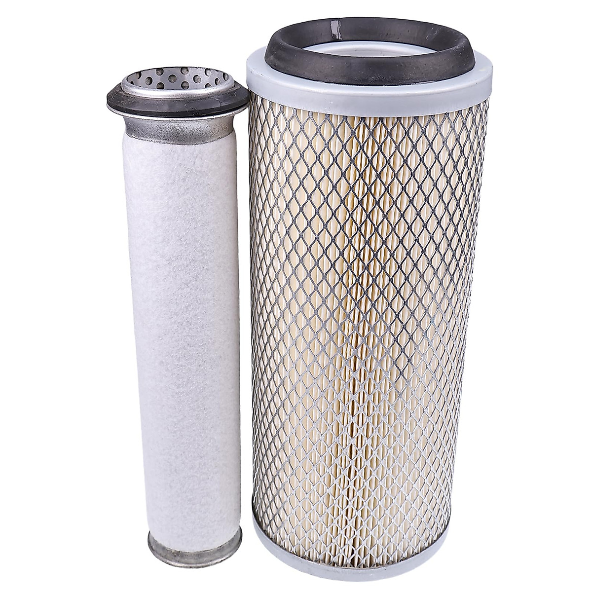 LSSOCH New Inner & Outer Air Filter Set 1040178M91 1026131M91 Compatible With Massey Ferguson Tractor 150 165 175 180 50A 50F 50H