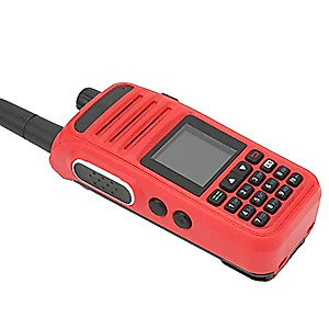 Walkie Talkie Multi Band Two Way Radio SOS Button UHF VHF AM FM Rechargeable Loud Clear Audio for Intercom (US Plug)