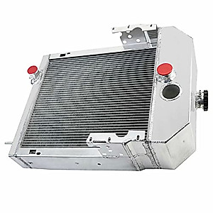 OzCoolingParts 361704R93-4 Row Core All Aluminum Tractor Radiator for Case International Farmall 300 & 350