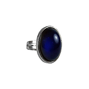 Bewild Original Oval Mood Ring (Adjustable Size) One Size fits All