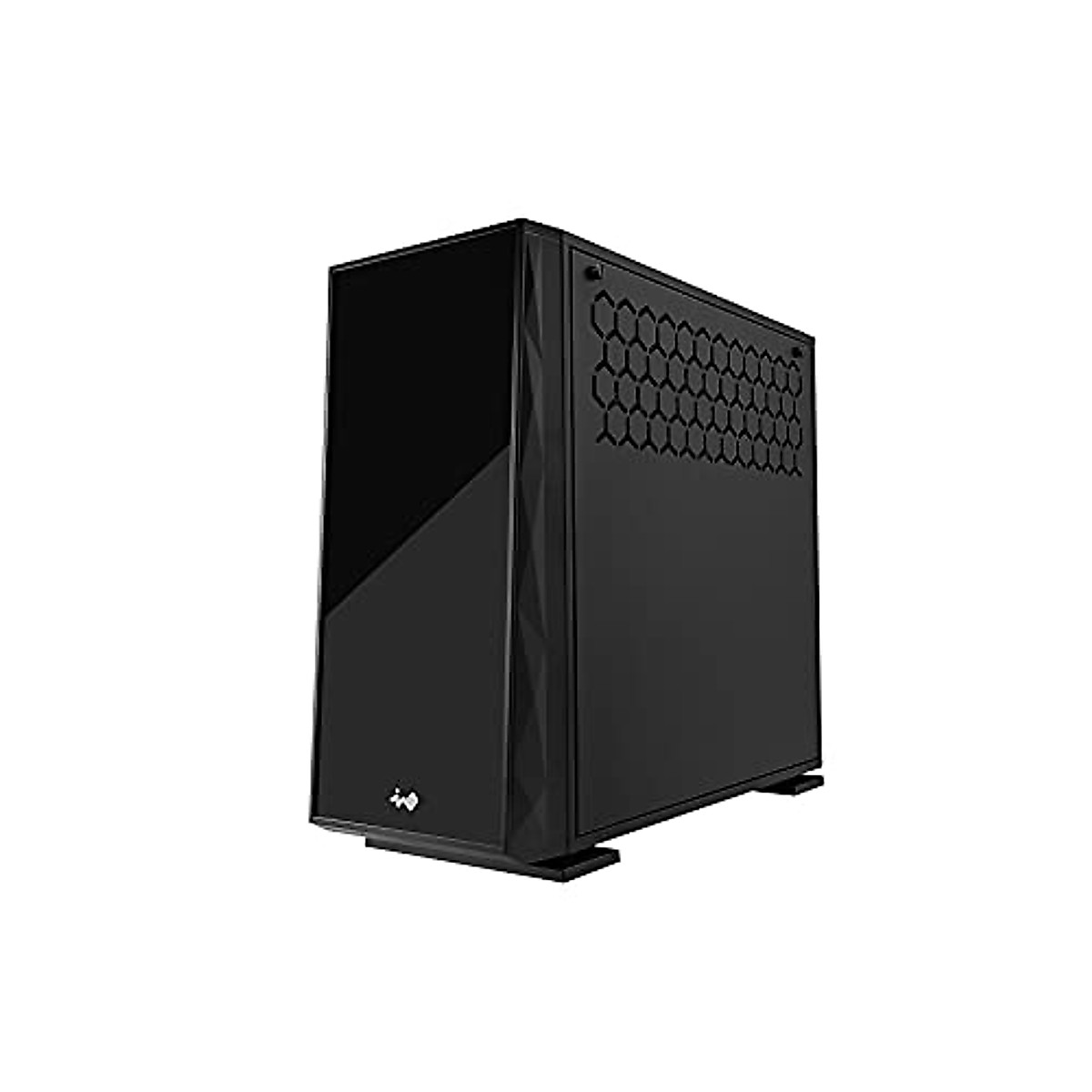 in Win 309GE (IW-CS-309GE-BLK) EATX/EEB Mid Tower with 4 ARGB Fan, Black
