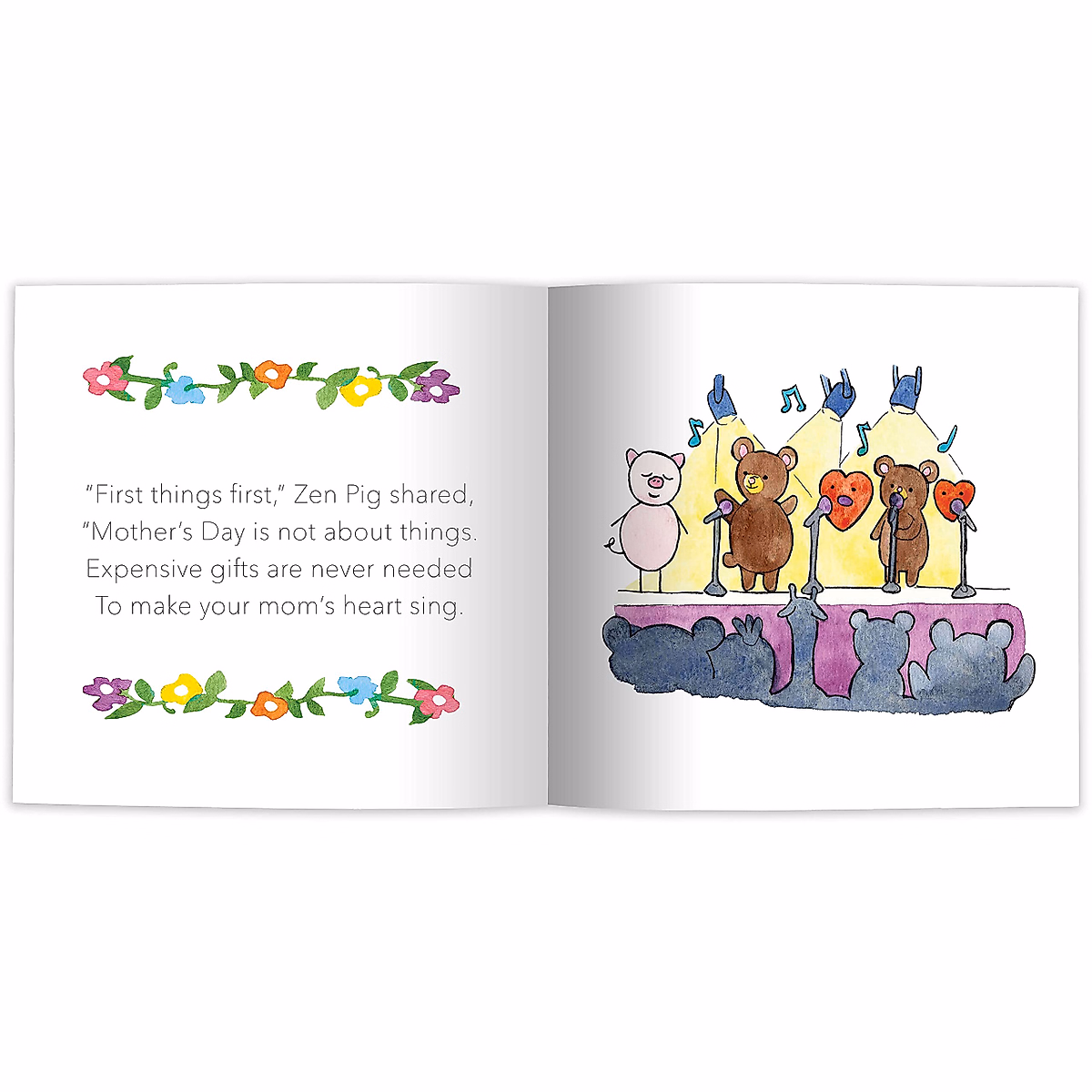 Zen Pig: A Mindful Mother's Day - A Children's Book from Mark Brown's Zen Pig Series about Love & Appreciation for Mothers - The Perfect Gift for Moms & Grandmas for Mother's Day