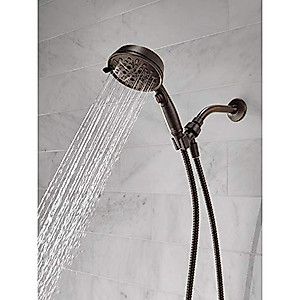 Delta 7-Spray Handheld Showerhead with Pause in SpotShield Venetian Bronze
