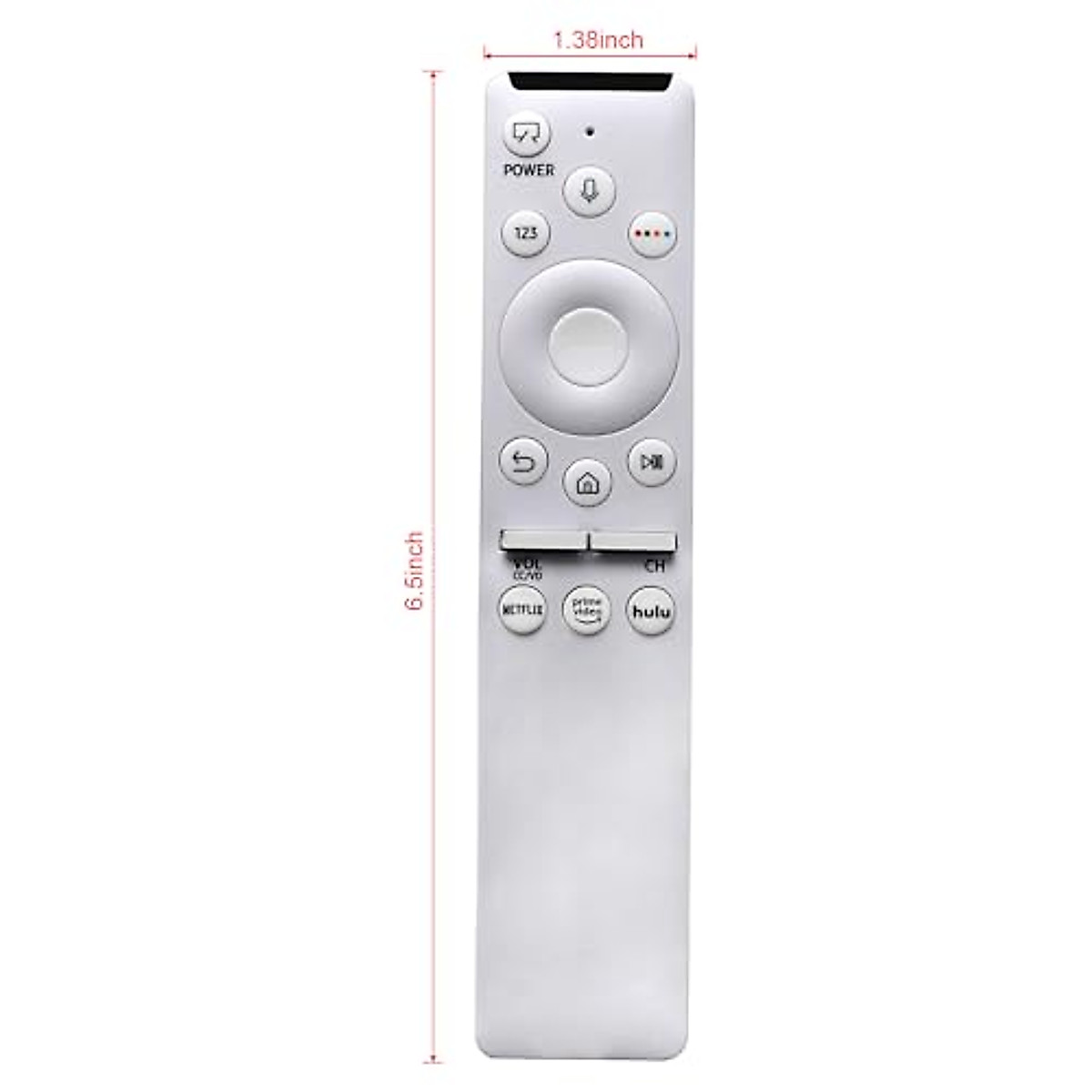 BN59-01312Q Replaced Voice Remote fit for Samsung Frame QLED Smart 4K UHD TV QN43LS03RAF QN49LS03RAF QN55LS03RAF QN65LS03RAF QN43LS03RAFXZA QN49LS03RAFXZA QN55LS03RAFXZA QN65LS03RAFXZA QN55LS01RAFXZC