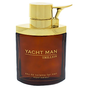 Myrurgia Myrurgia Yacht man trillion by myrurgia for men - 3.4 Ounce edt spray, 3.4 Ounce