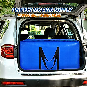 57 Gallon Extra Large Storage Bags, XXL Jumbo Moving Bags Heavy Duty, Storage Totes Moving Boxes Supplies for College, Foldable Duffle Bag for Travel, Christmas Tree Bag, 42x23x13.5inch - 2PACK