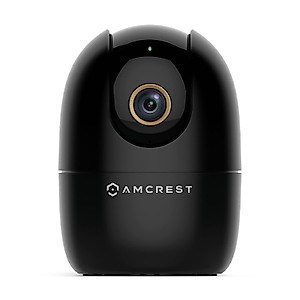 Amcrest 4MP WiFi Camera Indoor, Dog Camera, Sound & Baby Monitor, Human & Pet Detection, Motion-Tracking, w/ 2-Way Audio, Pan/Tilt Wireless IP Camera, Night Vision, Smart Home ASH41-B