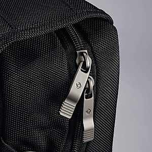 Samsonite Kombi Flapover Briefcase, Black/Brown, One Size