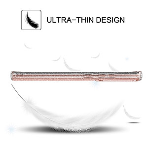 BENTOBEN Note 20 Ultra Case, Clear Glitter Bling Sparkly Slim Soft TPU Rugged Shockproof Protective Bumper Phone Case Cover for Samsung Galaxy Note 20 Ultra 6.9" 5G,Clear Glitter