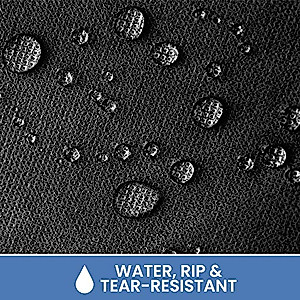 Black Garment Bag for Travel and Storage, with Zipper and Eye-Hole, Carry Handles for Suits Tuxedos Dresses Coats 26 inch x 42 inch x 5 inch