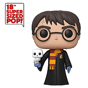 Funko Pop! 18 Inch Harry Potter with Hedwig Super Sized Pop! Vinyl Figure