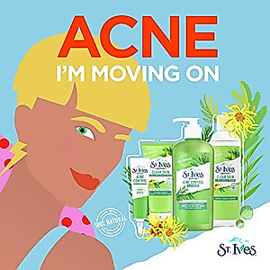 St.Ives Solutions 3-in-1 Face Toner For Combination to Oily and Acne Prone Skin Clear Skin Made with 100 percent Natural Tea Tree Extract, Vitamin B3, Micellar Water Technology, and Witch Hazel 8.5 oz