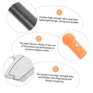 Ciieeo 1 Set Cleaning Blade Oil Paint Remover Floor Cleaning Scraper Cement Remover Shovel Tile Cleaning Scraper Cleaning Tools Glass Cement Cleaning Shovel Furnishing Cleaning Shovel