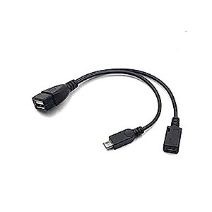 Storage Expansion Compatible with Fire TV Stick, Samsung, SD Card Reader File Transfer Kit for Firesticks, Media Devices, Gaming Systems, 3 in 1 Card Reader for SD Card, Micro SD (OTG Cable Included)