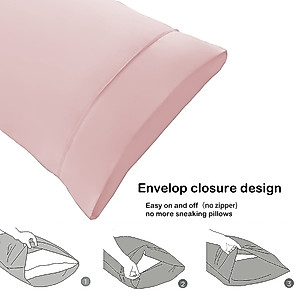 Mohap Bed Sheet Set 4 Pieces Double Brushed Microfiber 1800 - Breathable Cooling Luxury Soft Bedding - Queen Pink