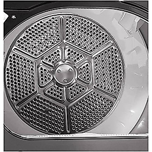 GE GTD84GCPNDG 27" Energy Star Front Load Gas Dryer with 7.4 cu. ft. Capacity 13 Cycles HE Sensor Dry and WiFi Connect in Diamond Gray