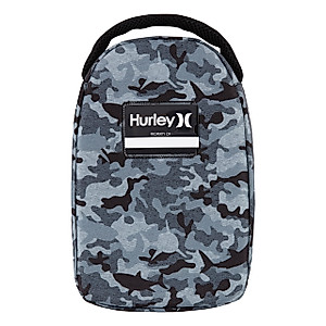 Hurley Men's Insulated Lunch Tote Bag, Grey Gamo, O/S