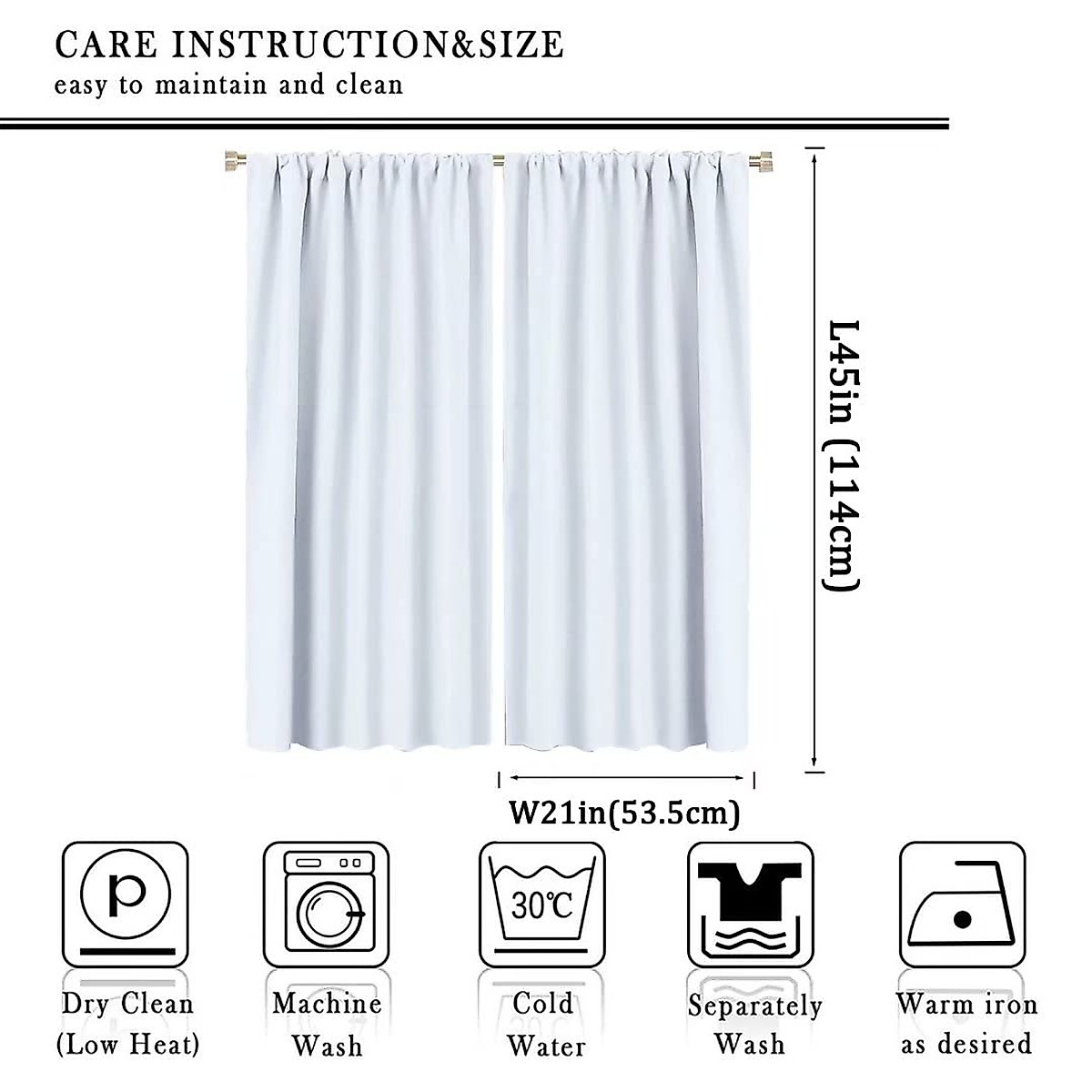 Spider Web Window Curtains for Kids, Big Spider Black Spiderweb Blackout Rod Pocket Windows Treatments for Boy Girl Baby Nursery Toddler Children Bedroom Halloween Decor 42x45in