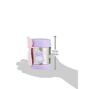 Skip Hop Insulated Baby Food Jar, Zoo, Narwhal