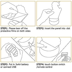 Fanmin Dragon 3D Optical Illusion Kids Lamp 3D Night Light Bedside Lamp 16 Colors with Remote Dragon Toys as a Perfect Birthday for Boys and Girls