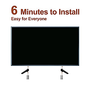 TV Stand Legs for Vizio 65 inch TV, TV Stand Base Compatible with Vizio 65 inch Home Theater Display, TV Stand for Vizio D65-E0, for Vizio E65-E0 with Screws, Stable and Safe