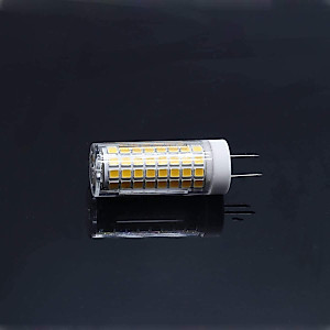 SYXKJ GY8.6 LED Bulb, 7W G8 Led Lamps, 75W Halogen Bulb Replacement, G8/GY8.6 Bi-pin Base G8 Light Bulbs, AC120V 750LM, Under Cabinet Counter Light, 2Pack (Warm White 3000k)