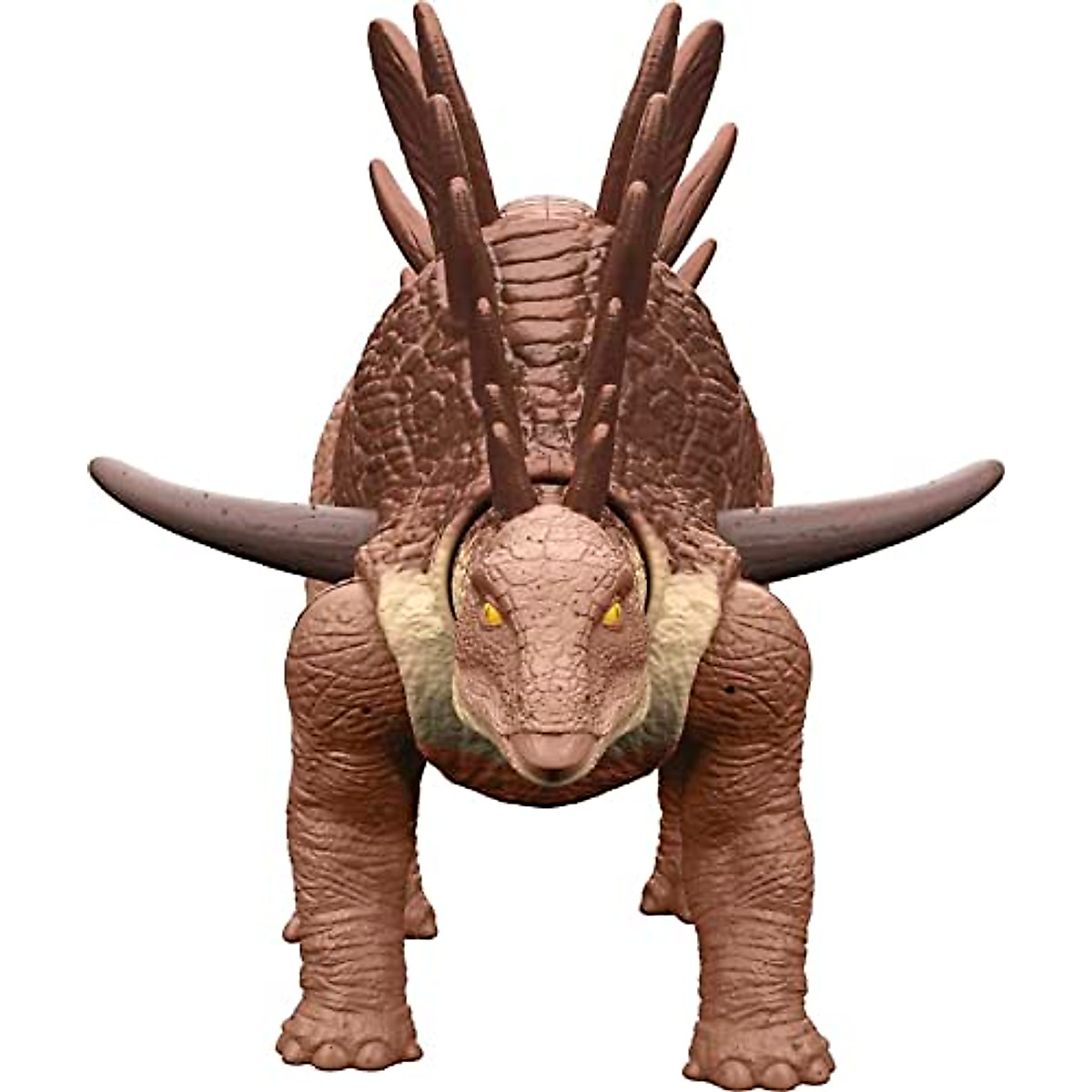 Jurassic World Camp Cretaceous Roar Attack Kentrosaurus Dinosaur Action Figure, Toy Gift with Strike Feature and Sounds