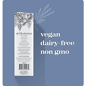 milkadamia Macadamia Milk - Creamy - 32 Fl Oz (Pack of 6) - Lactose Free Milk, Vegan Shelf Stable Milk, Plant Based Non Dairy Milk, Organic Dairy Free Macadamia Nut Milk