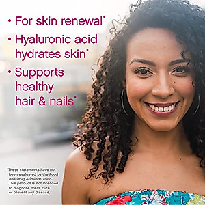 NeoCell Collagen Peptides Vitamin C & Hyaluronic Acid, Gluten Free, Supports Hair, Skin, & Nail Health, Collagen Type 1 and 3, Beauty Bursts, Fruit Punch, 60 Soft Chews