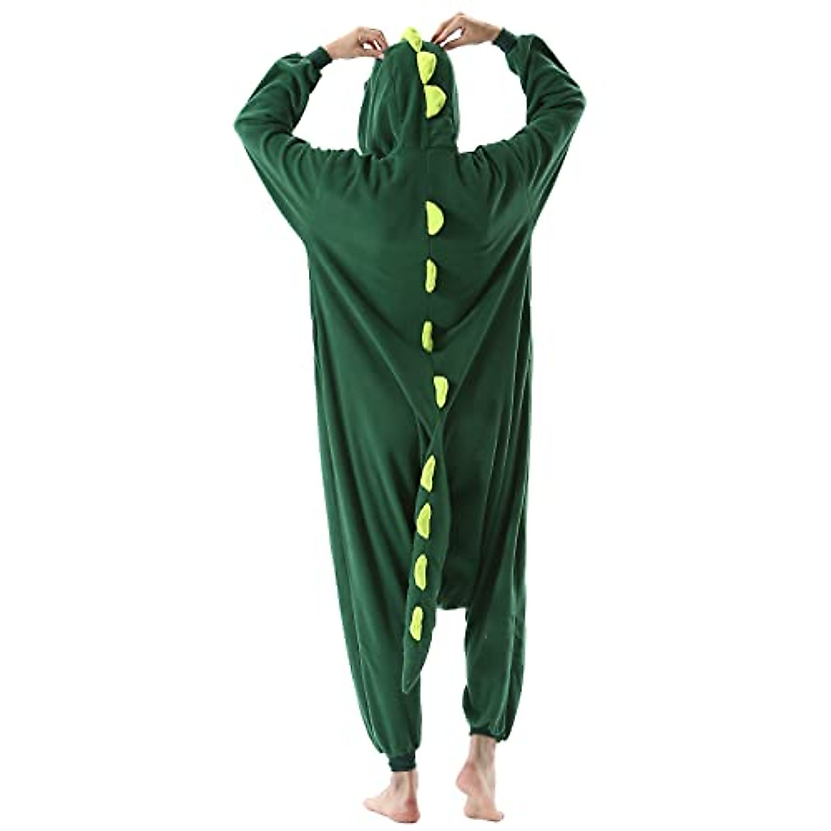 SAMGU Dinosaur Onesie Costume Adult Halloween Christmas Animal One Piece Pajamas for Men Women X-Large
