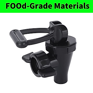 Vonluxin 03260.0002 Faucet Kit for Tea Dispenser, Replacement Spigot for Beverage Dispenser (2 Pack Set, Include 2 Wing Nut and 2 C-Ring) (1 Pack)