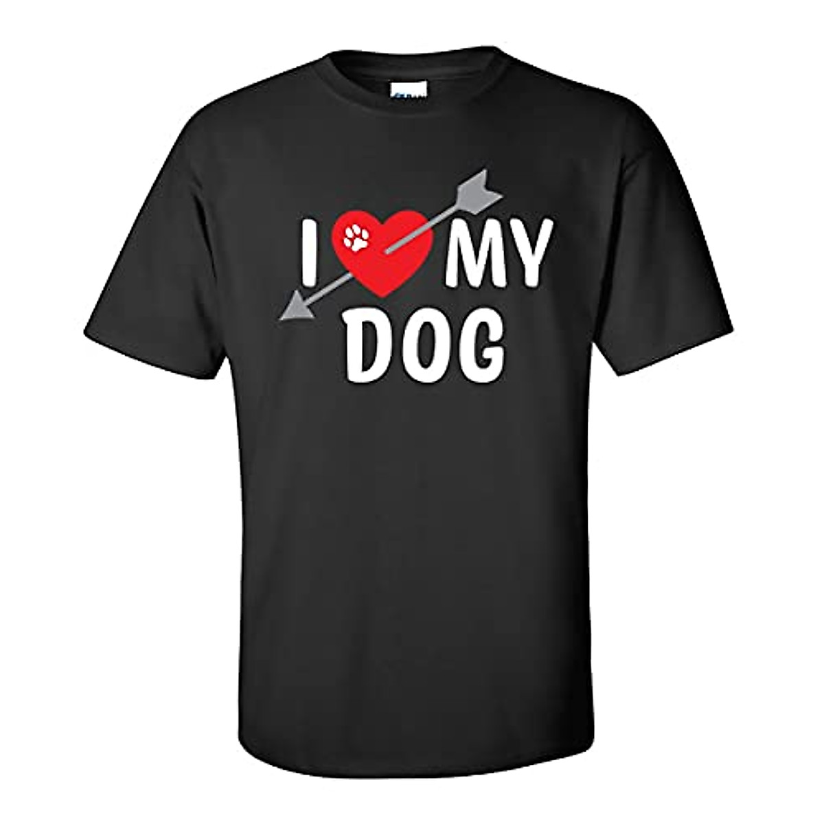 Apparelyn Cute Heart My Dog & Human - Matching Pet and Owner Shirt Set