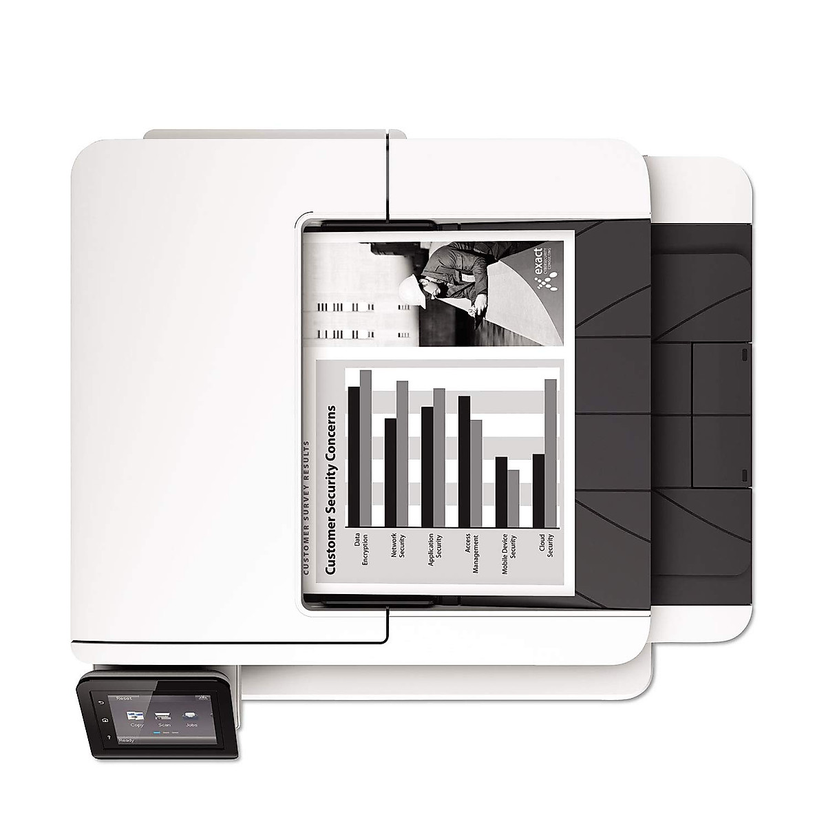 HP LaserJet Pro M426fdn All-in-One Laser Printer with Built-in Ethernet & Double-Sided Printing, Amazon Dash replenishment ready (F6W14A)