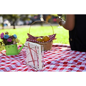 Acrylic Napkin Holder for Tables - Clear Napkin Holders For Wedding Lunch Dinner - Vertical Space Saving - Safe Sturdy - Modern Contemporary Elegant, 6.25 In x 6.25 In