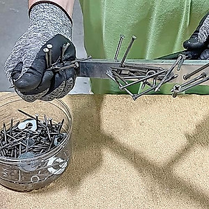 Master Magnetics - Magnetic Sweeper with Wheels, 14.5” - Pick up Nails, Needles, Screws and More 07263