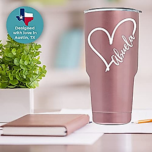 Abuela Tumbler 30oz, Gifts For Abuela Gifts From Grandchildren, Regalos Para Abuela Gifts In Spanish, Regalo Para Abuela En Español, Regalos Para Abuela En Español, La Mejor Abuela Mug Grandma