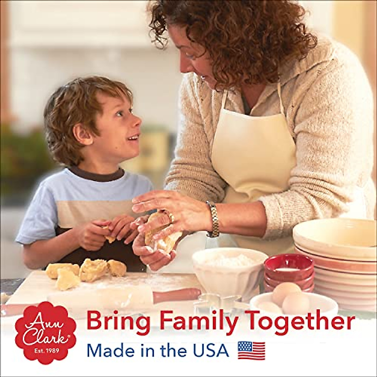 Thanksgiving and Fall Holiday Cookie Cutters 3-Pc. Set Made in USA by Ann Clark, Maple Leaf, Turkey, Pumpkin