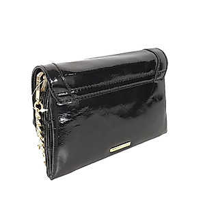 Rebecca Minkoff Jax Studded Patent Leather Crossbody, Black