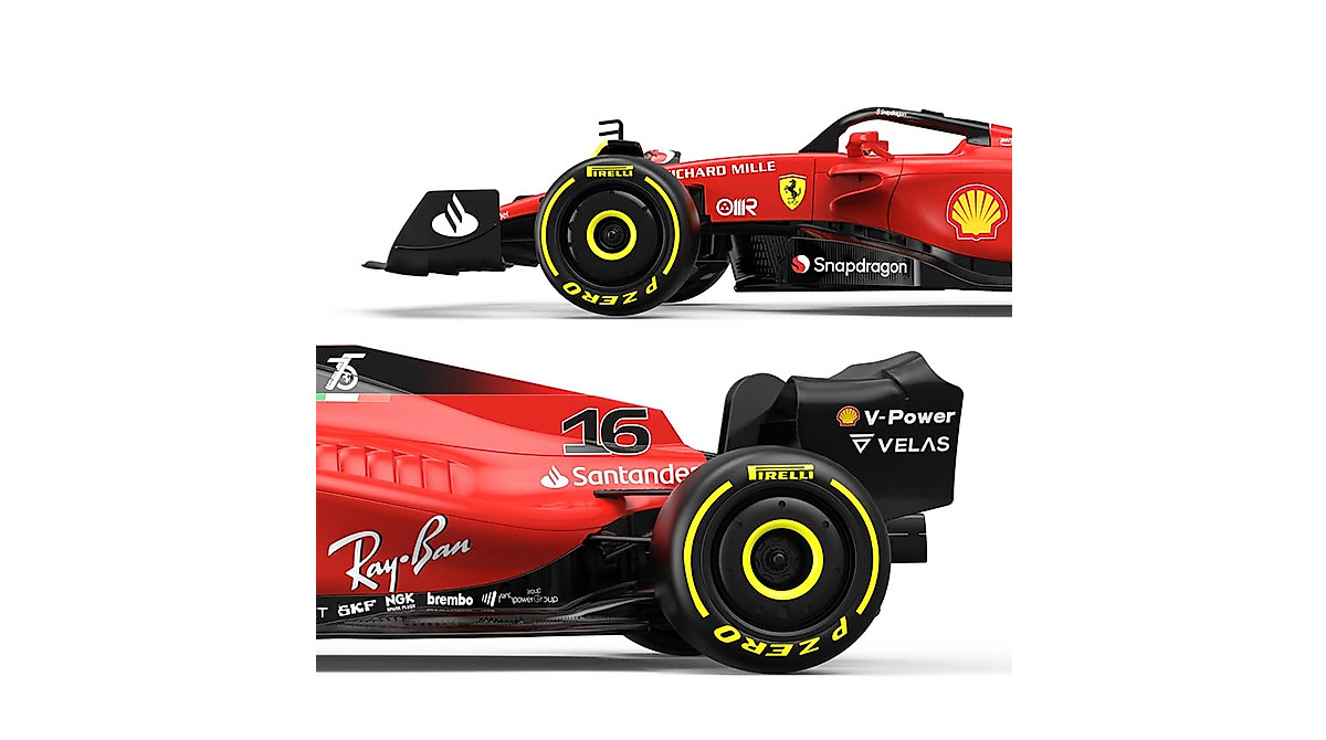 RASTAR Ferrari F1-75 RC Car 1:12 Scale - Officially Licensed Model