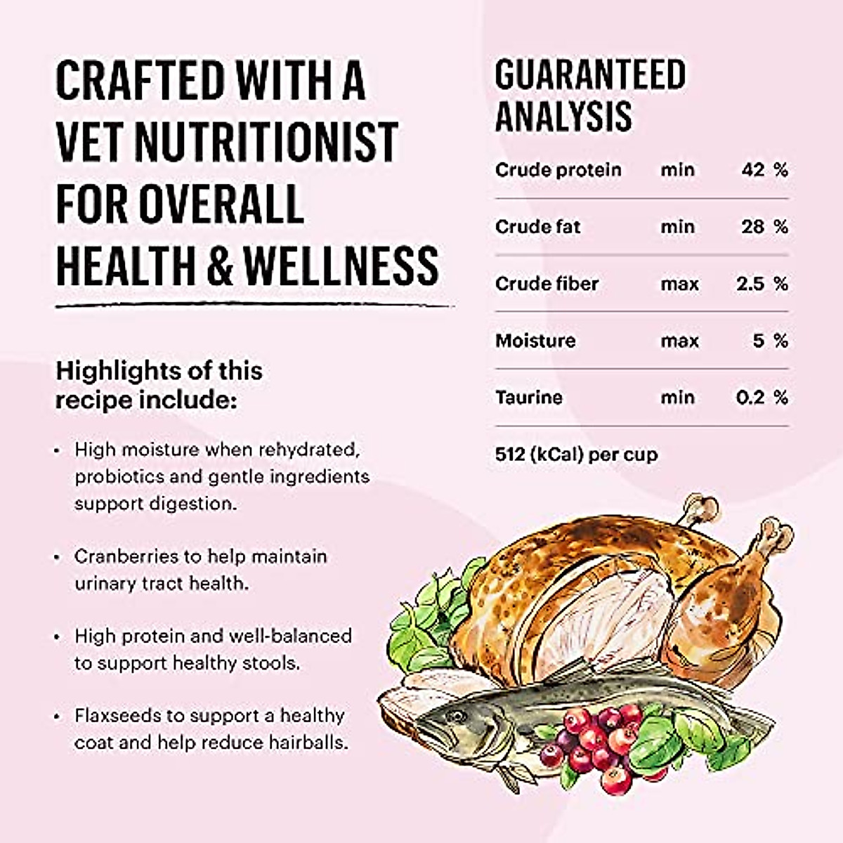 The Honest Kitchen Dehydrated Grain Free Chicken & Fish Cat Food, 2 lb Box