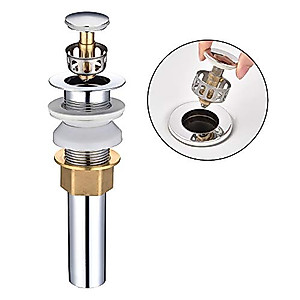 Aquaterior Rectangle White Porcelain Ceramic Bathroom Vessel Sink Bowl Basin with Chrome Drain 26"x15-5/8"x5-1/3"